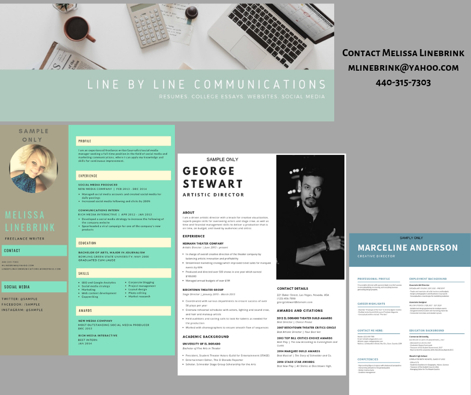 Professional resumes – Line By Line Communications